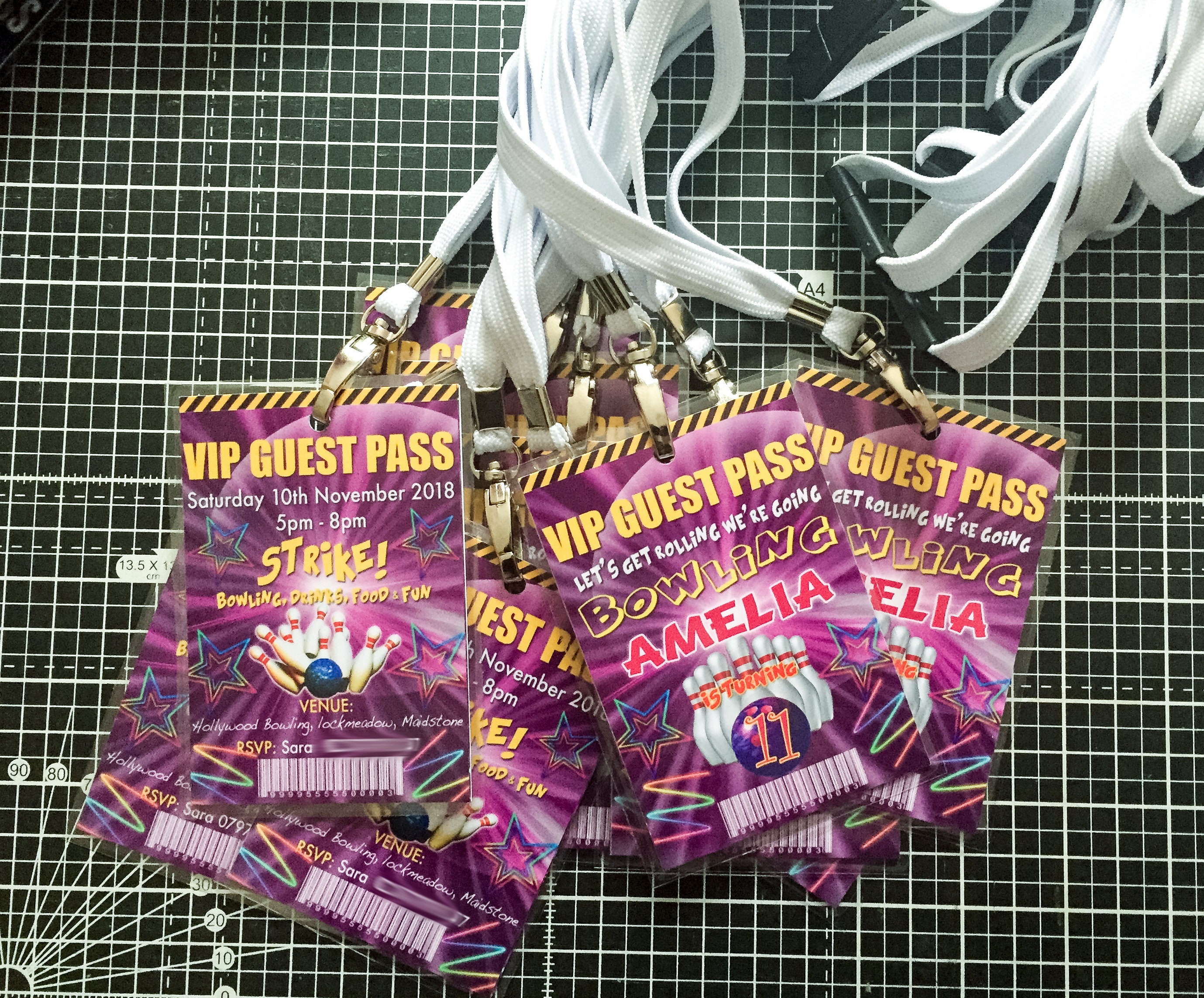 CONCERT EVENT LANYARD Pass Personalised Any Band Event Great | Etsy