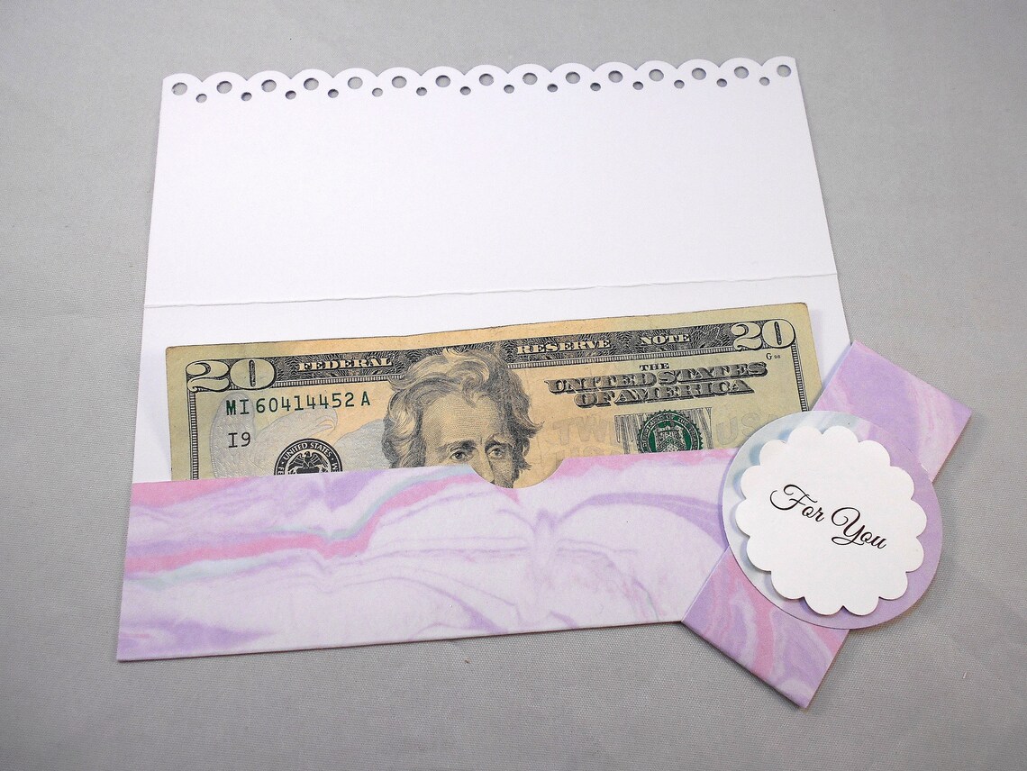 Customized Money Envelopes: Set of 5 Pretty Cash Holders - Etsy