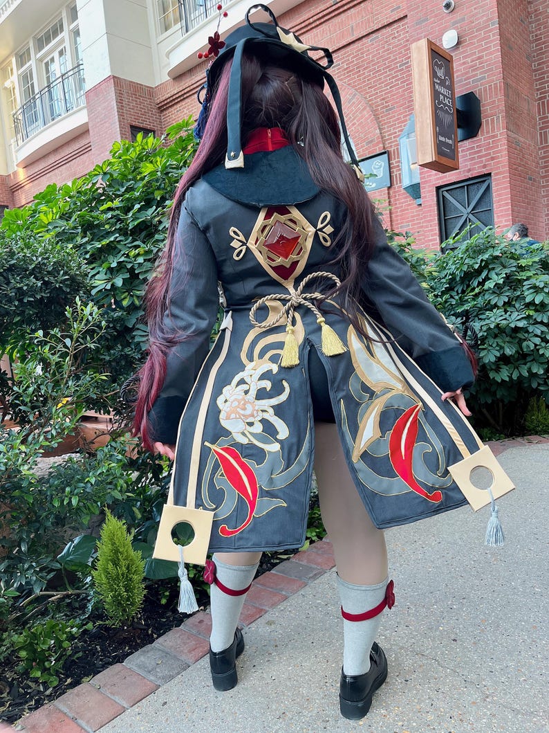 Genshin Impact Hu Tao Cosplay Costume - Etsy