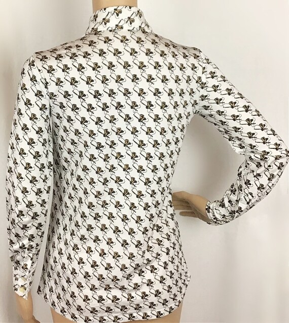 Vintage Japanese 1970s Mod Disco White Novelty Horse … - Gem