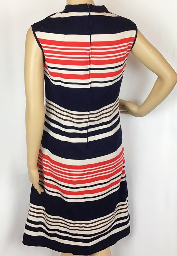 Vintage 1960s Designer Bernard Model Couture Mod Red,… - Gem