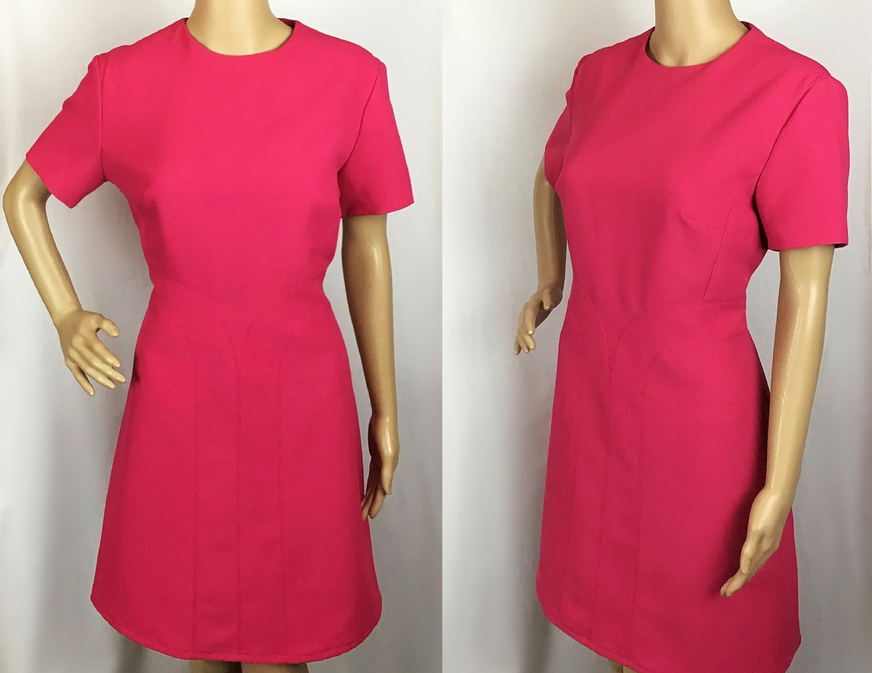 Vintage 60s 70s Designer Peggy French Couture Mid Century Mod Hot ...