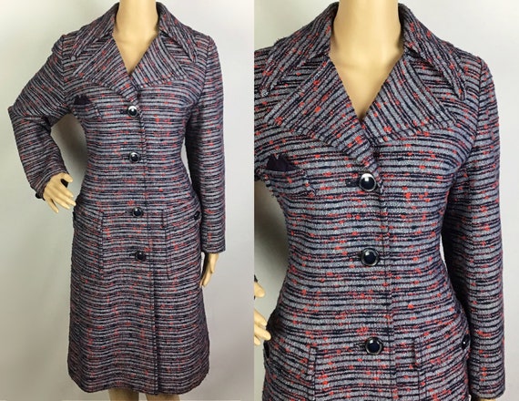 Vintage 1970s Designer Mark Russell Mansfield Mod Nau… - Gem