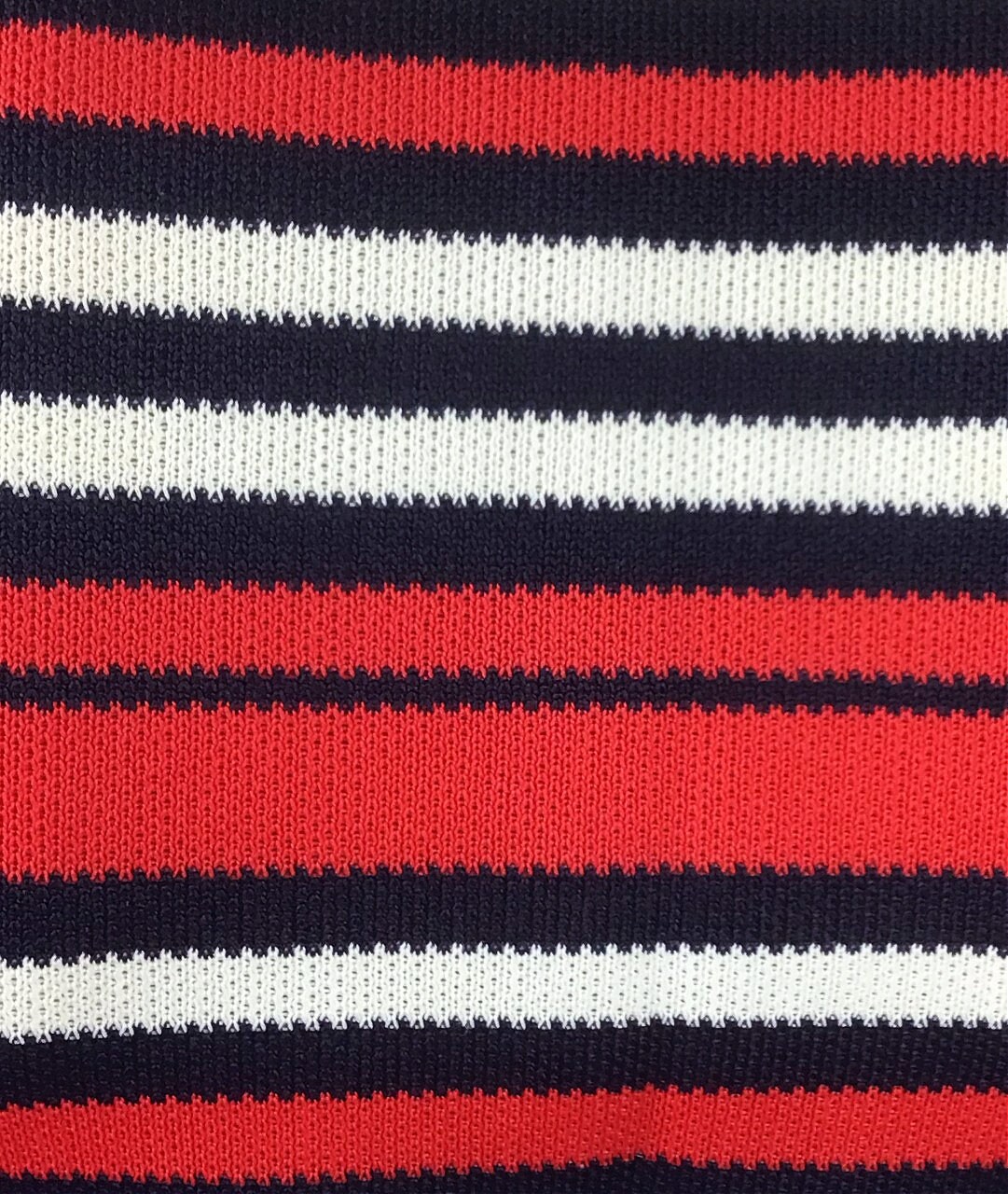 Vintage 1960s St Michael Label Mod Navy Blue Red & White Striped ...