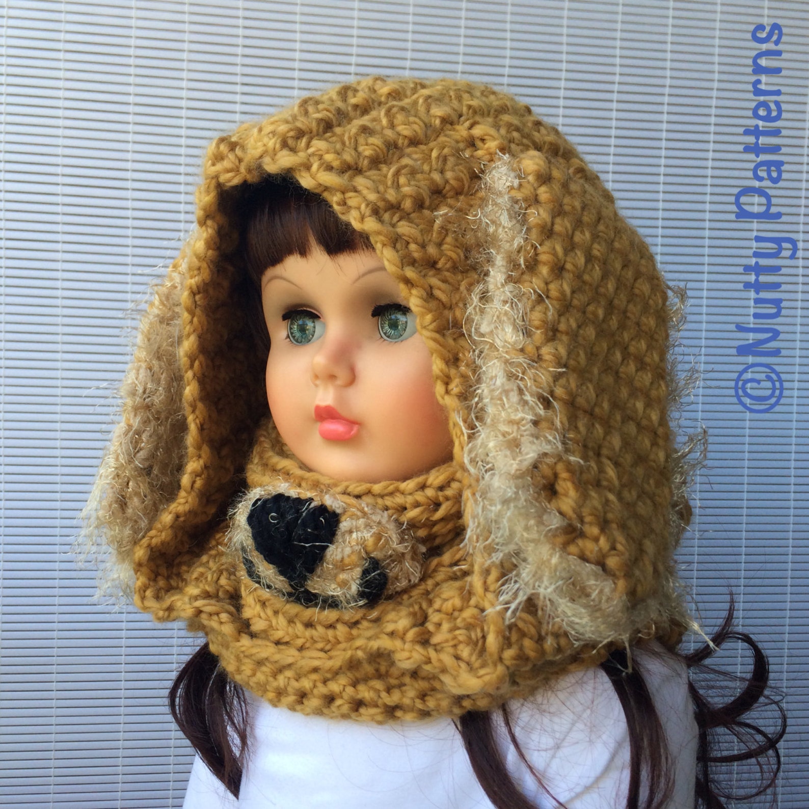 Crochet Patterns Dog Hooded Cowl Instant Download Pattern - Etsy