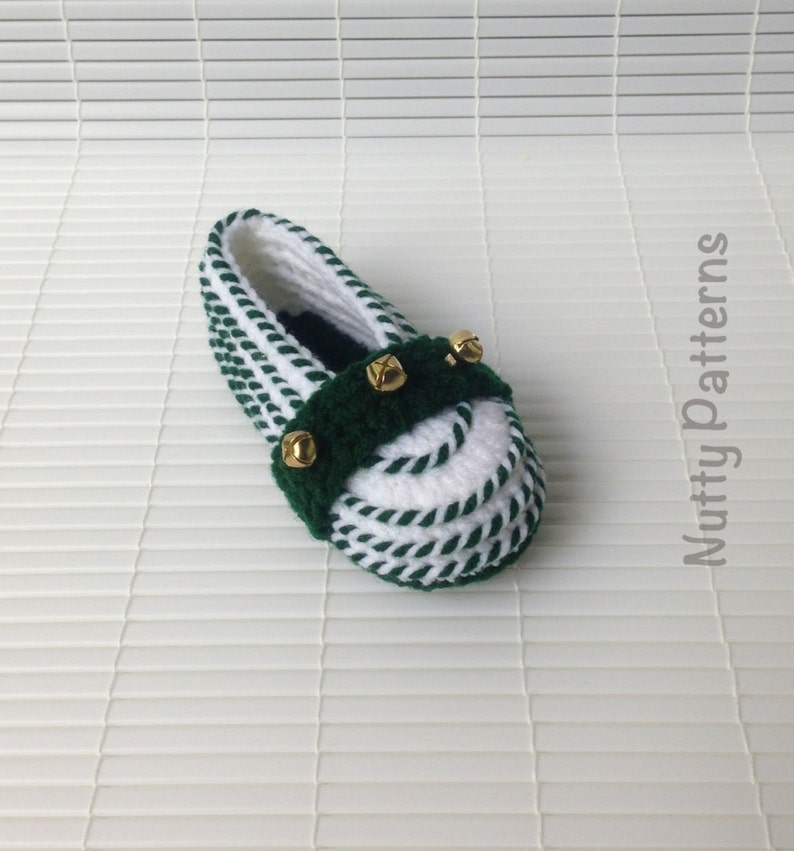 Crochet Patterns * Christmas * Candy Cane Shoes * Babies and Toddlers ...