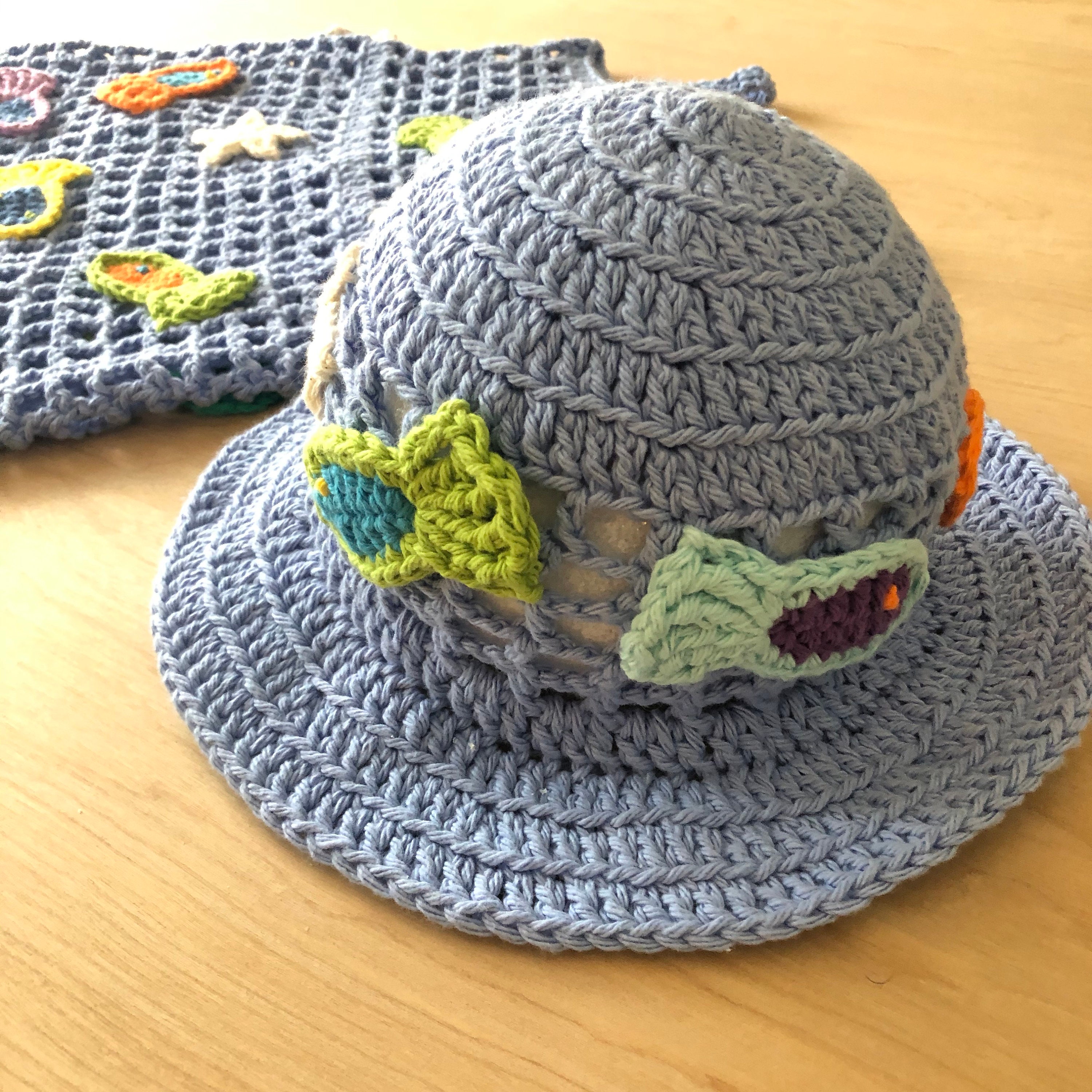 Crochet Pattern- BALI BEACH HAT - Pdf Pattern # 544 -summer Hat- Sun ...