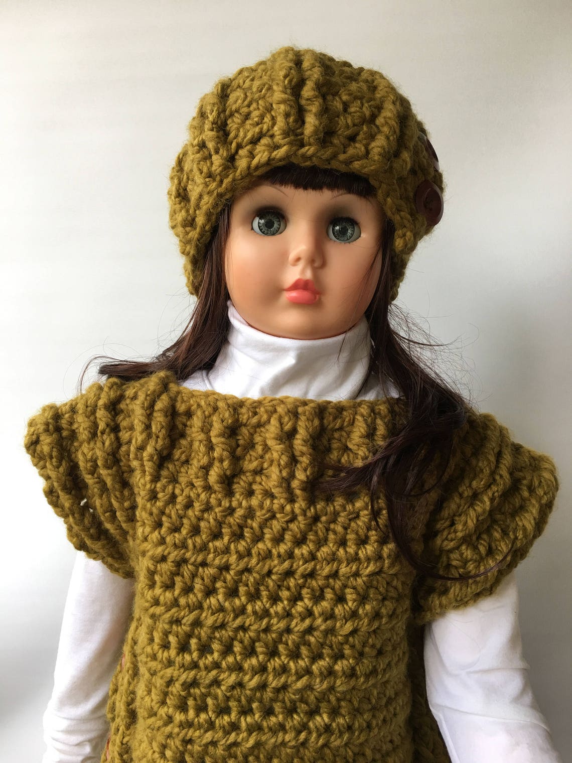 CROCHET PATTERN Oregon Pullover/poncho 2/3 4/5 6/7 | Etsy