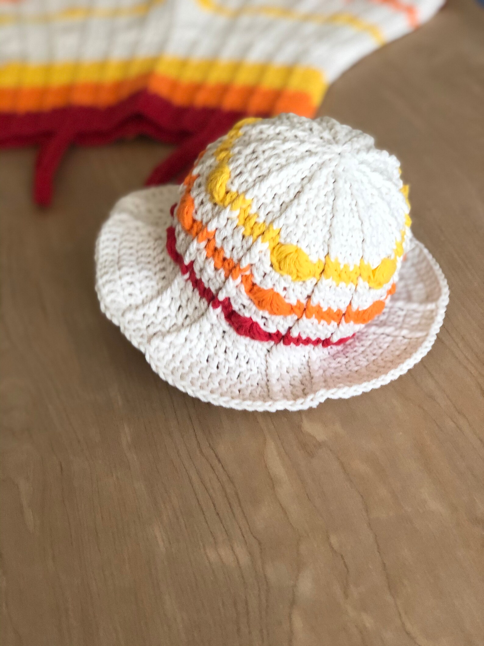 Crochet Pattern AMBER HAT Sun Hat Summer Hat Brimmed | Etsy