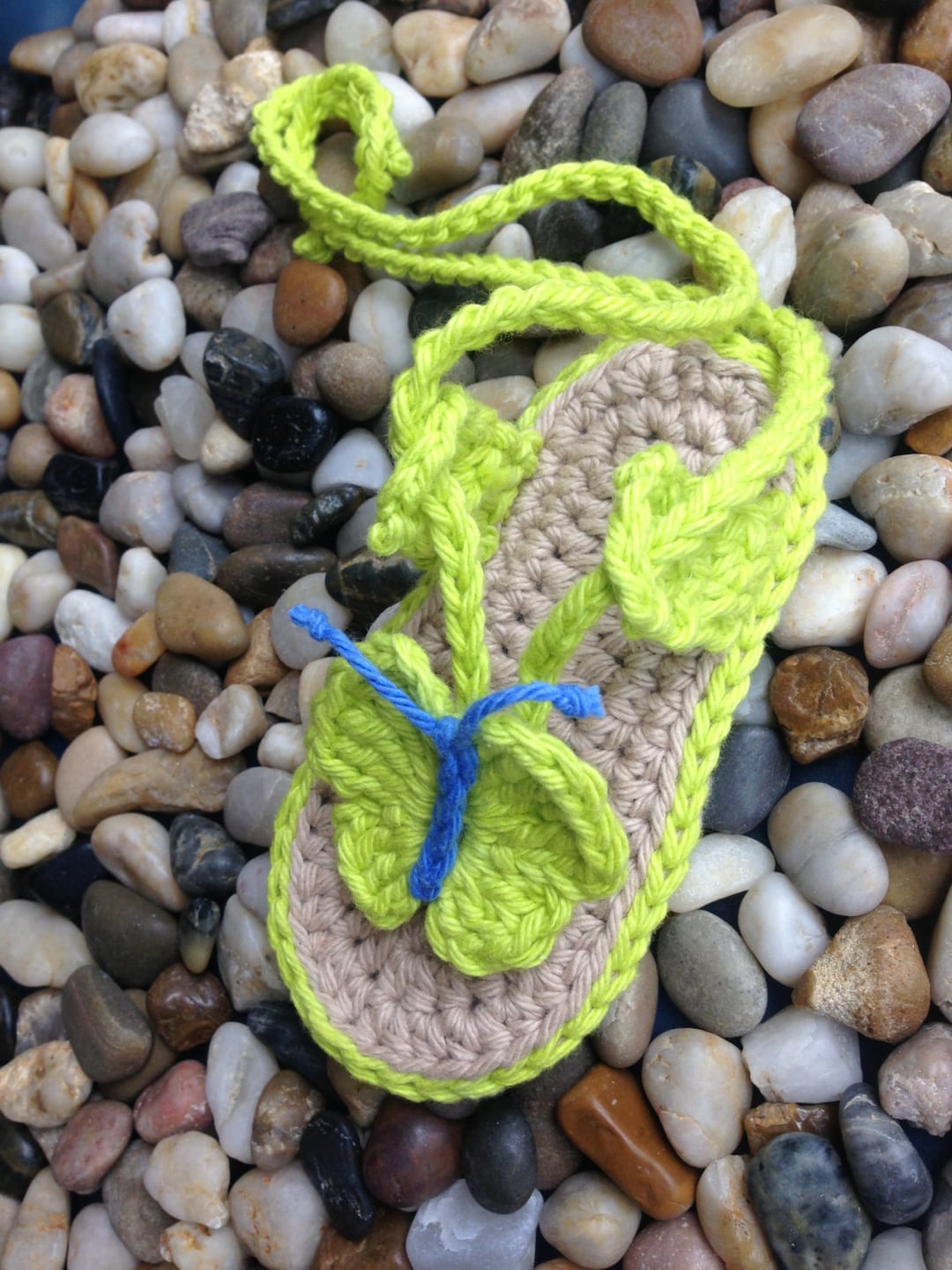 Crochet Pattern * Baby Beach Sandals With Butterfly * Instant Download ...