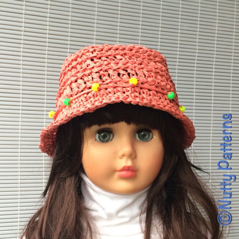 Crochet Pattern Maya Hat PDF Instant Download 497 Sun | Etsy