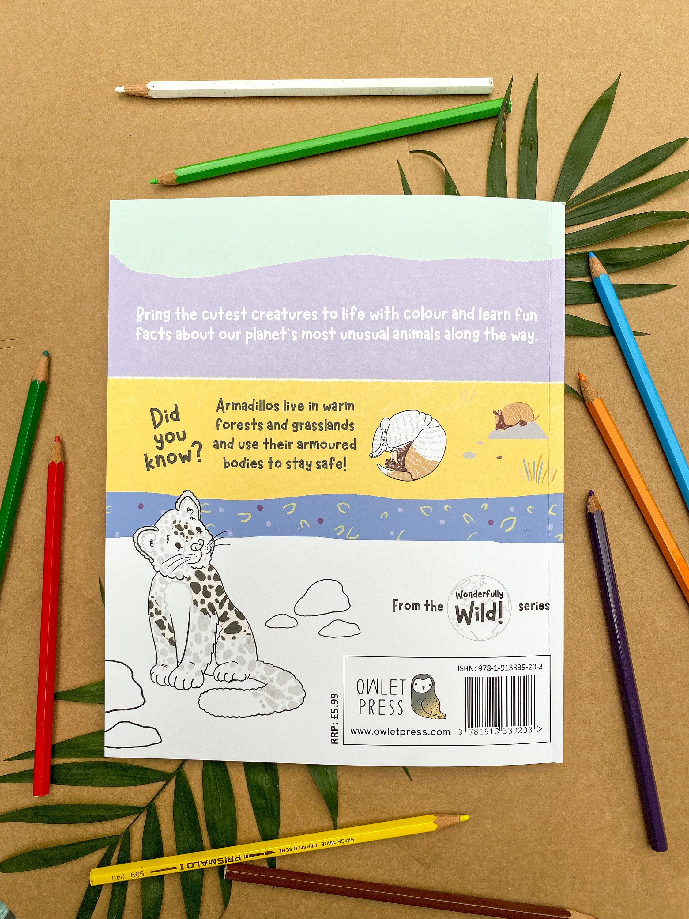 Colour and Discover Adorable Animals Around the World Colouring ...