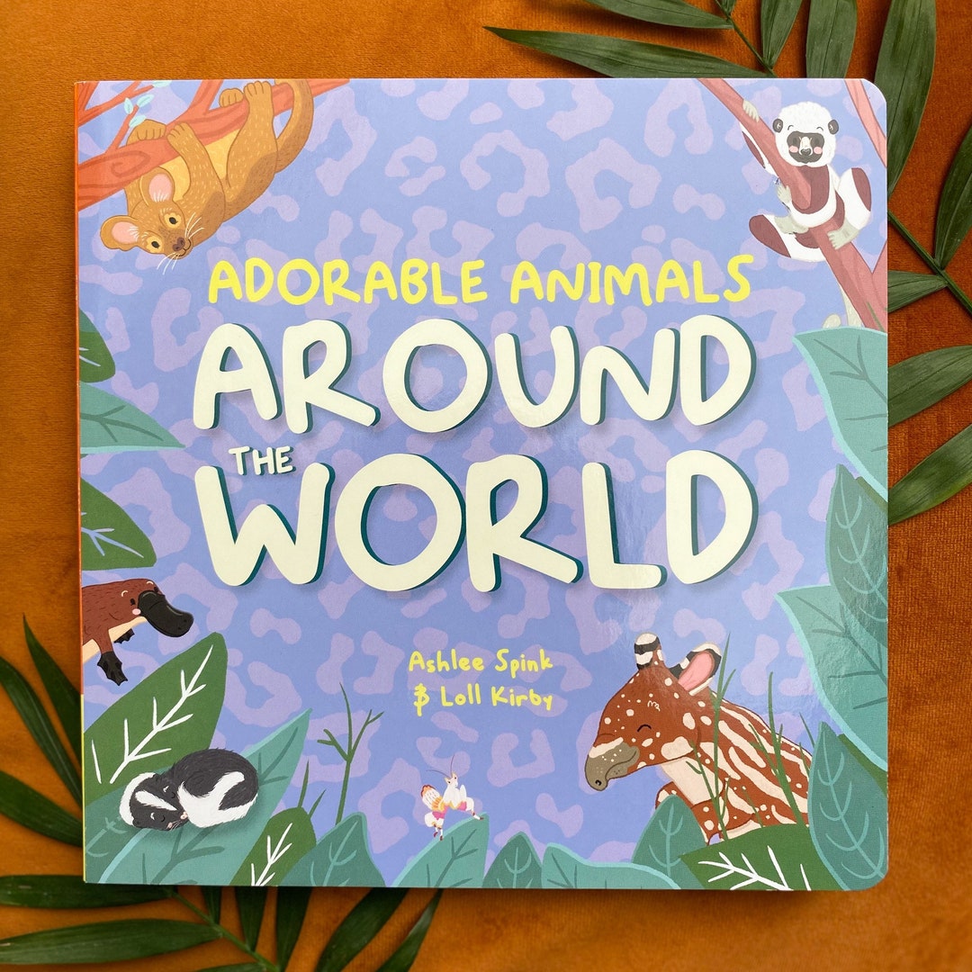Adorable Animals Around the World Baby Board Book Wonderfully Wild ...