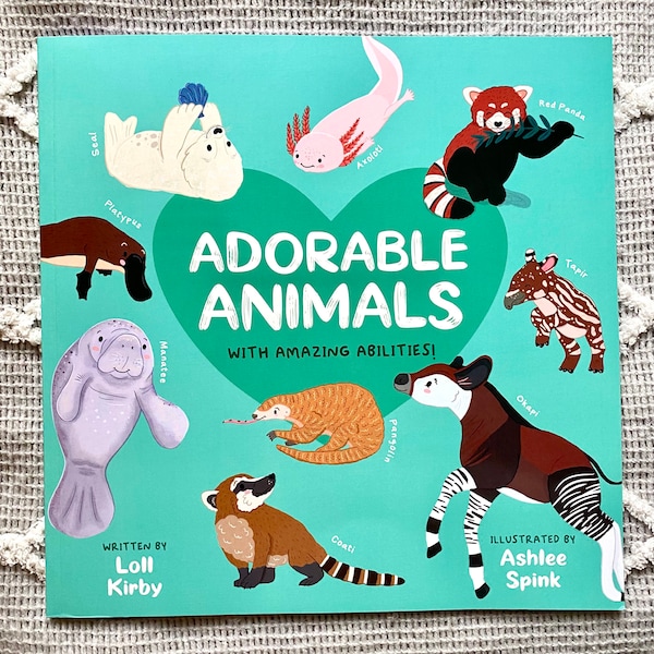 Animal Picture Book - Etsy