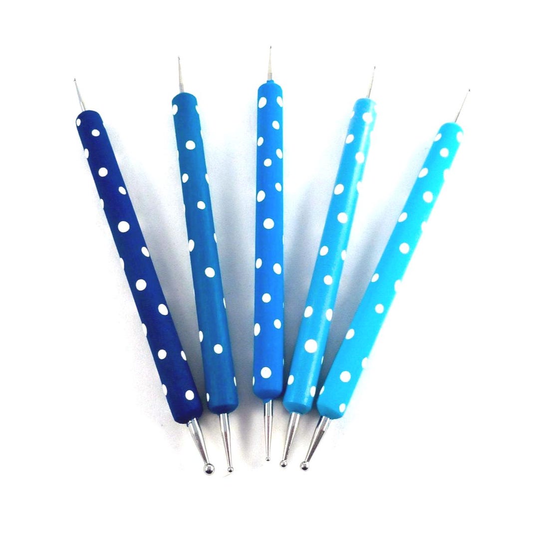 Mandala Dotting Tool Set: Hand Painted Acrylic - Dot Art, Nail Art - Etsy