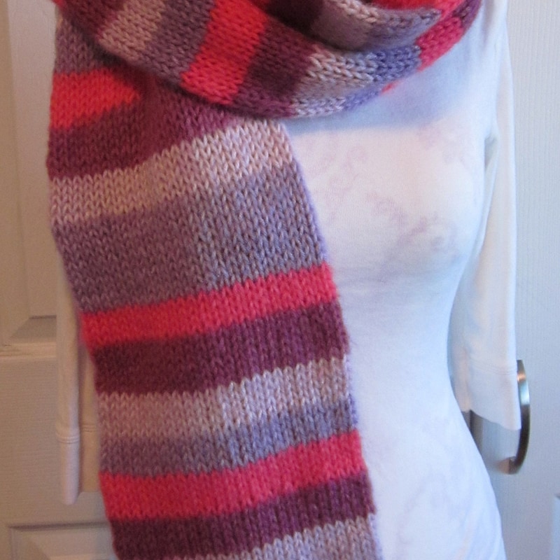 Knitted Muffler - Etsy