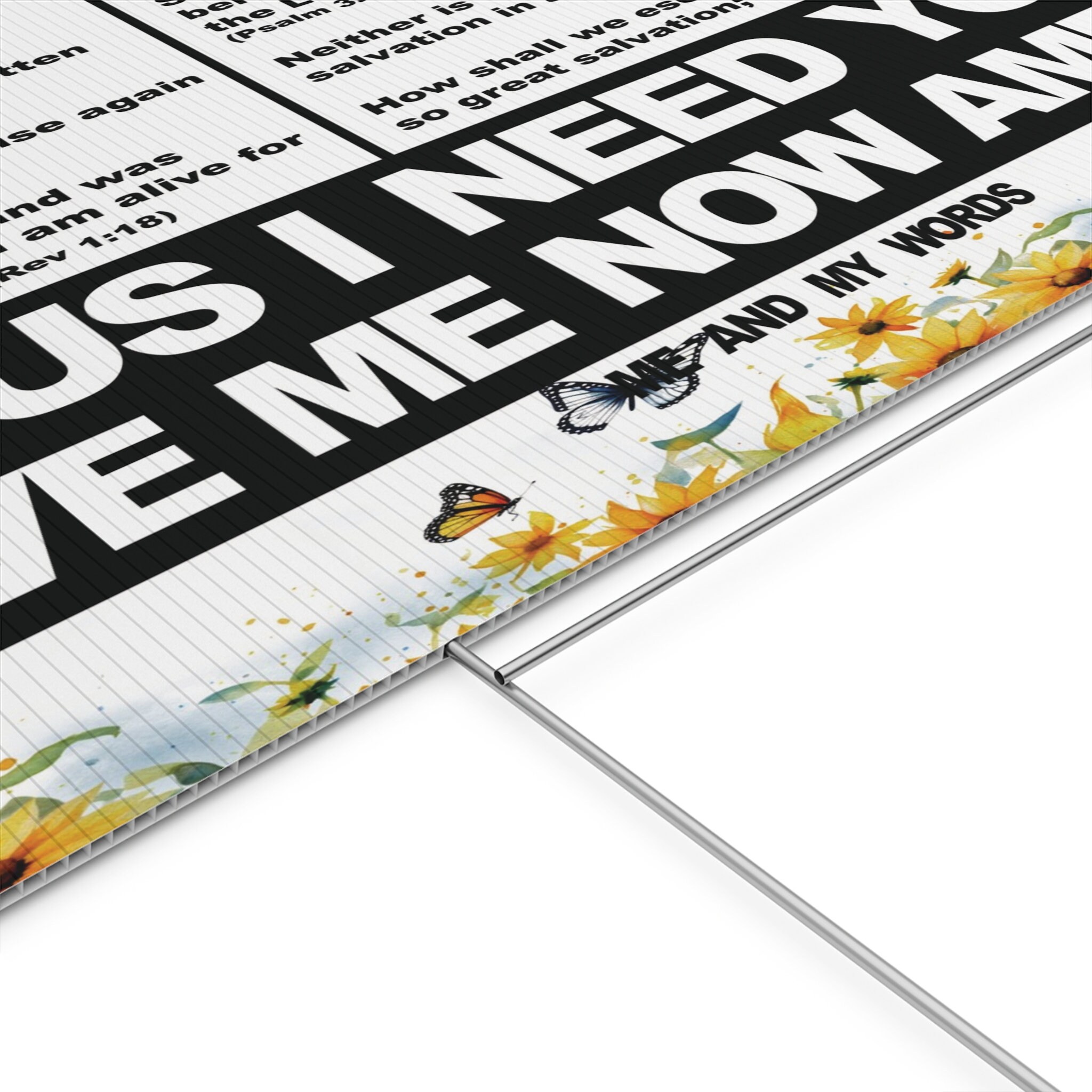 Yard Sign Christian Yard Sign Salvation Sign Prayer Sign Religious Sign ...