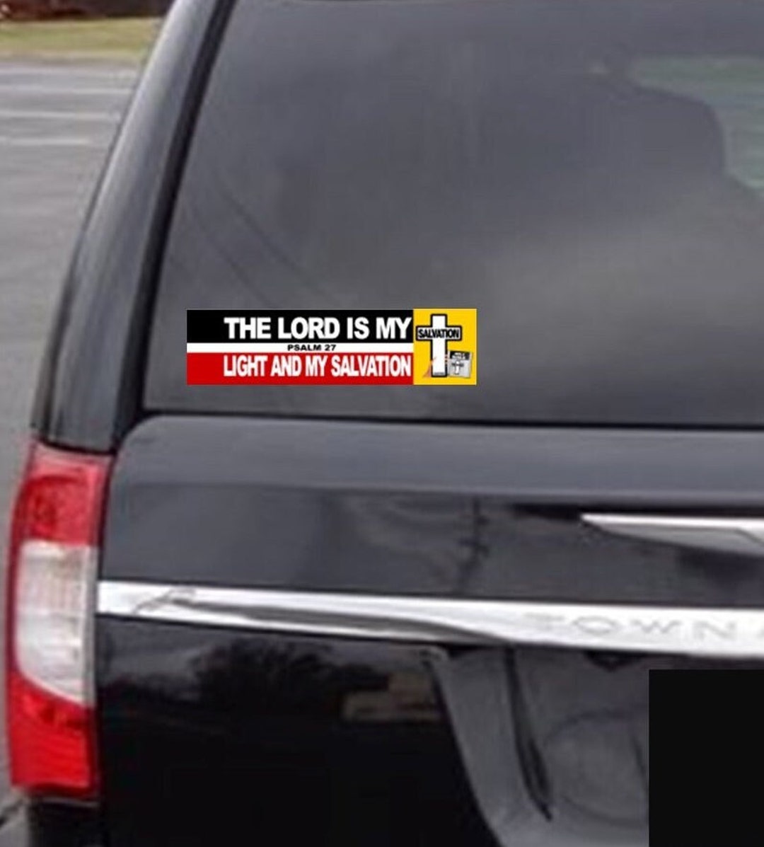 Bumper Sticker Christian Bumper Sticker Inspirational Stickers ...