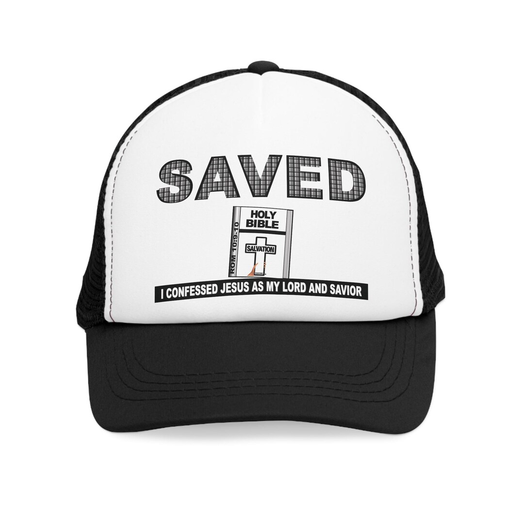 Christian Hat Saved Cap Faith Based Cap Religious Hats Mesh Cap - Etsy