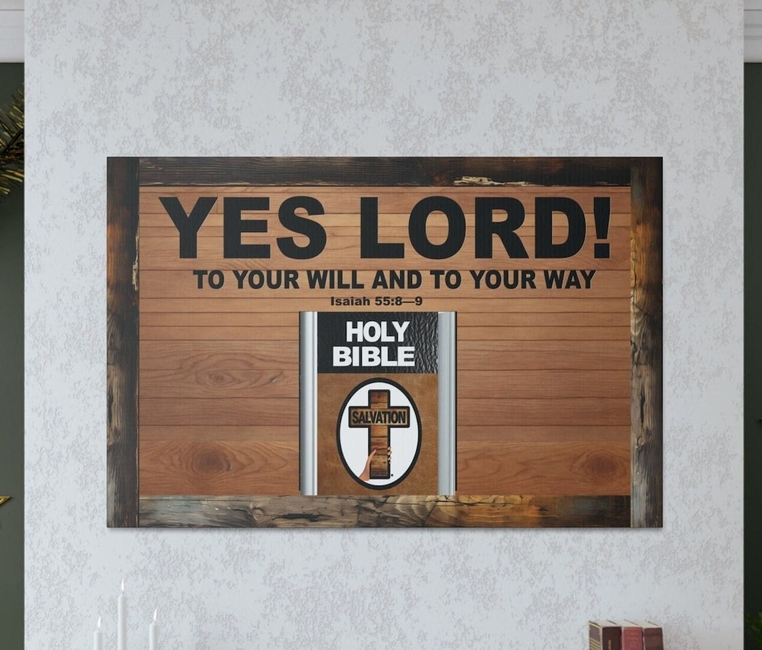 Art Christian Wall Art Canvas Art for Gift Christian Art Inspirational ...