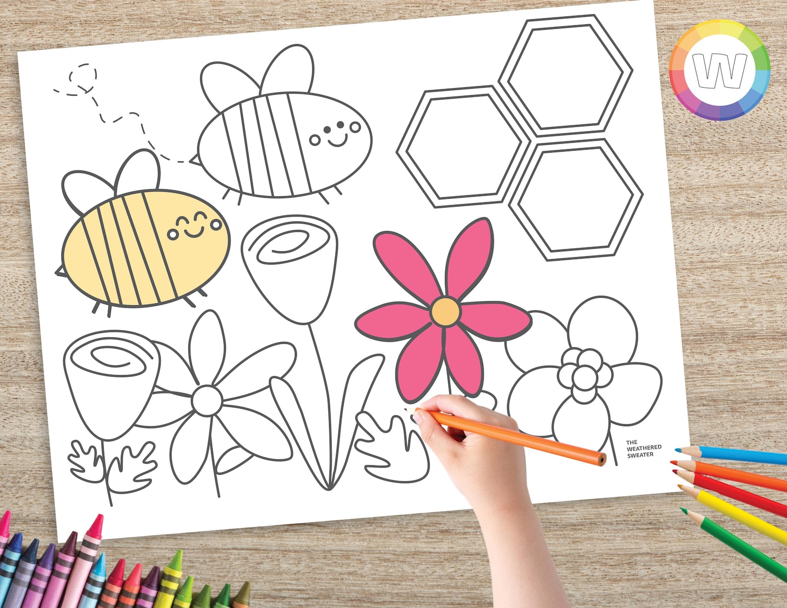Honeybees, Pollinators, and Bee Day Celebration Printable Digital ...