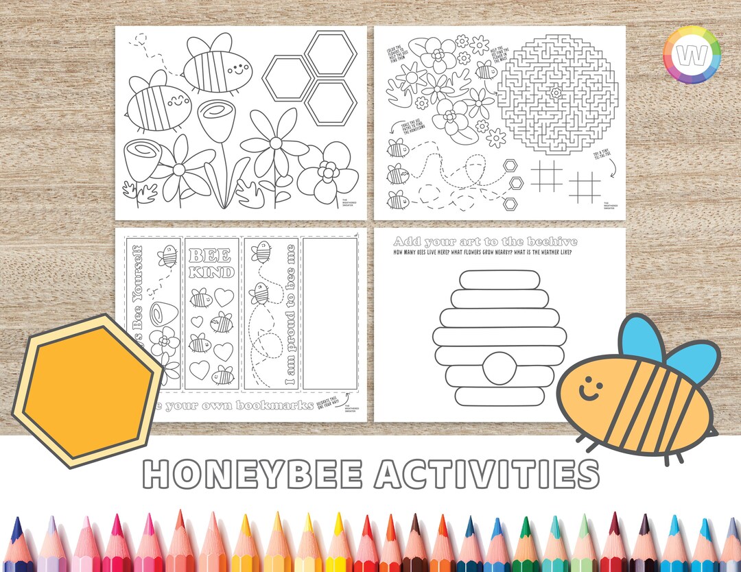 Honeybees, Pollinators, and Bee Day Celebration Printable Digital ...