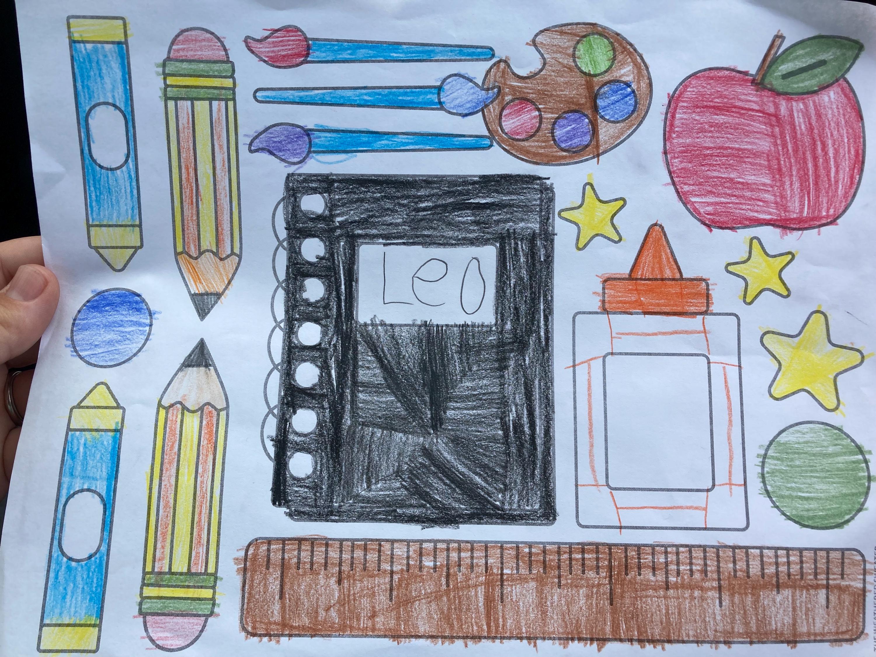 Back to School Printable Digital Download Coloring Page Activity Bundle ...