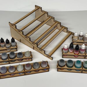 NEW Modular Hobby Paint Standing Rack - Etsy