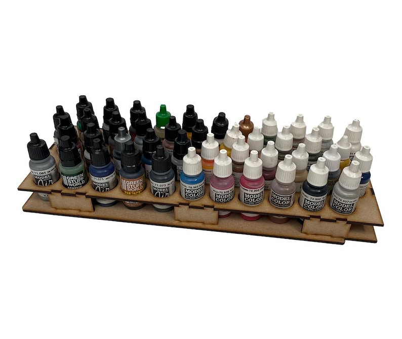 Mini Vallejo Style Paint Rack Tray, 3 X Tray Set - Etsy