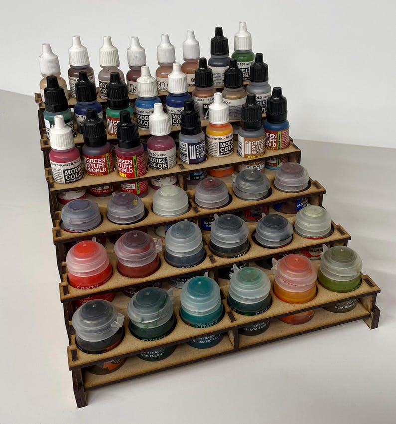 NEW Modular Hobby Paint Standing Rack - Etsy