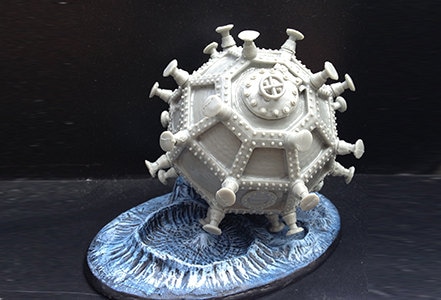 H.G. Wells 'cavorite Sphere' Sci Fi Model - Etsy