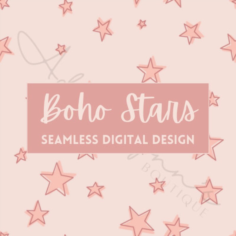 Boho Stars - Etsy