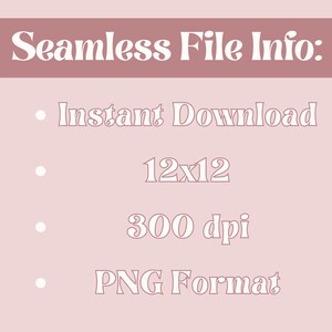 Boho Stars Seamless Design Digital File - Dusty Pink - PNG, Fabric ...