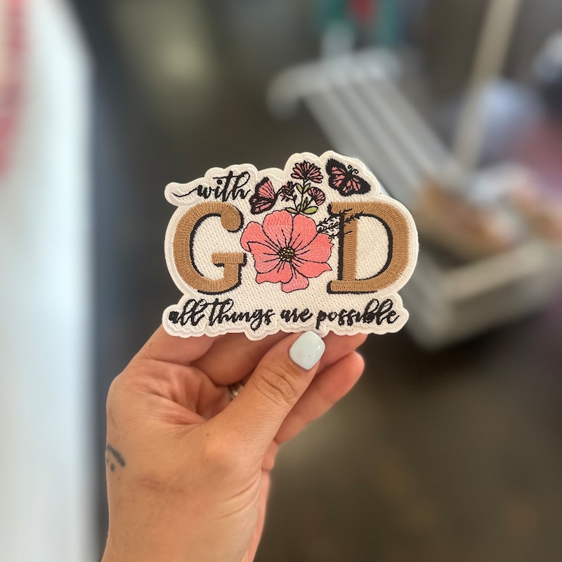Christian Iron on Patches - Etsy