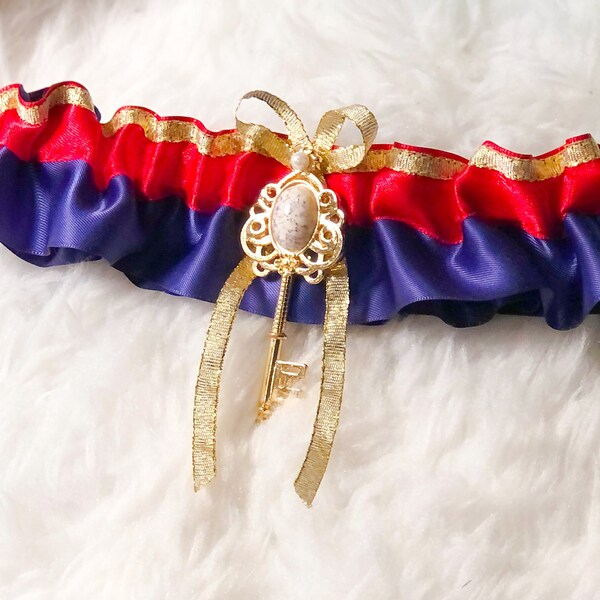 Belle of Beauty and the Beast Disney Inspired Garter - Etsy