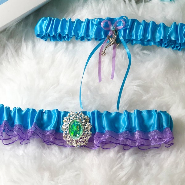 Belle of Beauty and the Beast Disney Inspired Garter - Etsy