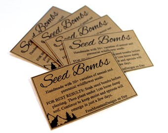 Printable seed paper | Etsy