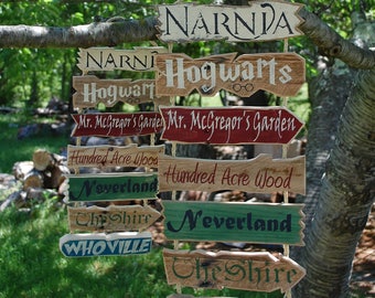 Narnia sign | Etsy