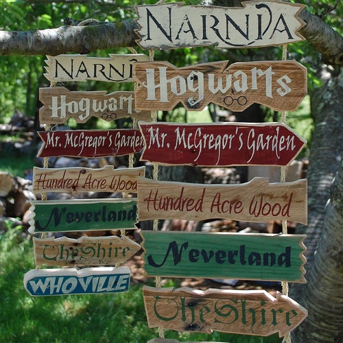 Story Book Signs FREE SHIPPING - Etsy UK