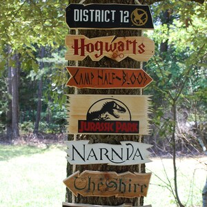 Custom Storybook Sign Set FREE SHIPPING - Etsy
