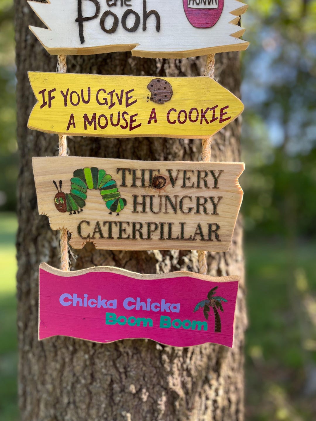 Custom Storybook Single Signs FREE SHIPPING - Etsy