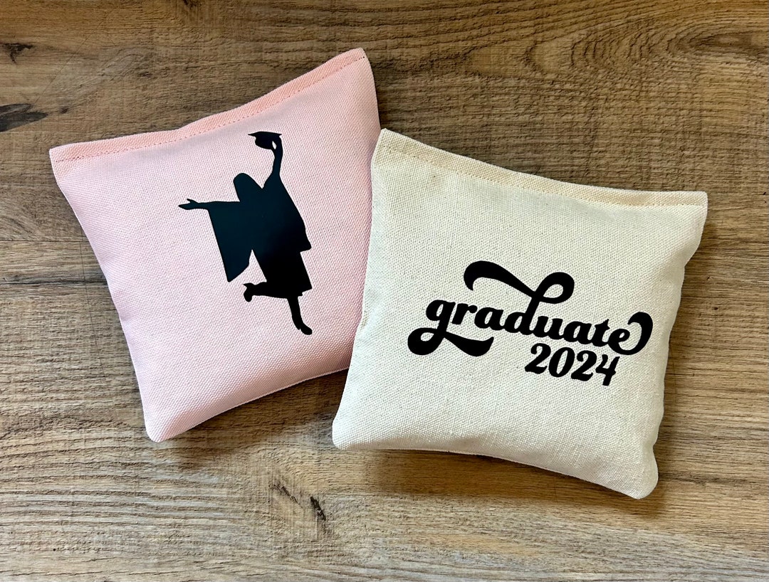 Graduation Cornhole Bags Grad Party Games High School 2024 Grad Gift ...