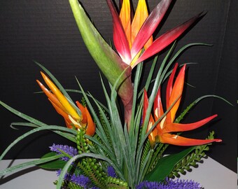Bird of Paradise Flower Decoration Table Centerpiece OR | Etsy
