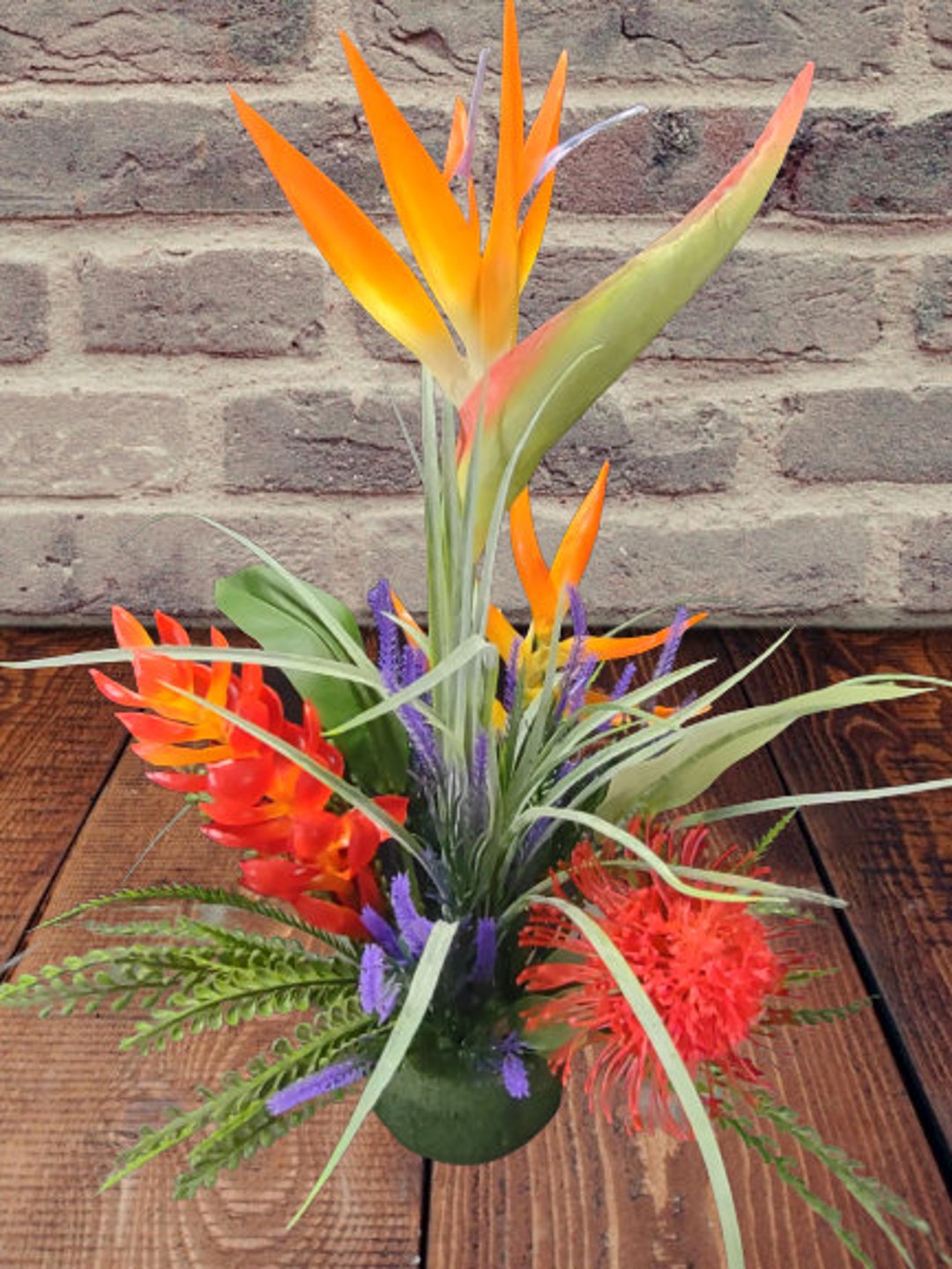 Artificial Bird of Paradise Table Decoration OR - Etsy