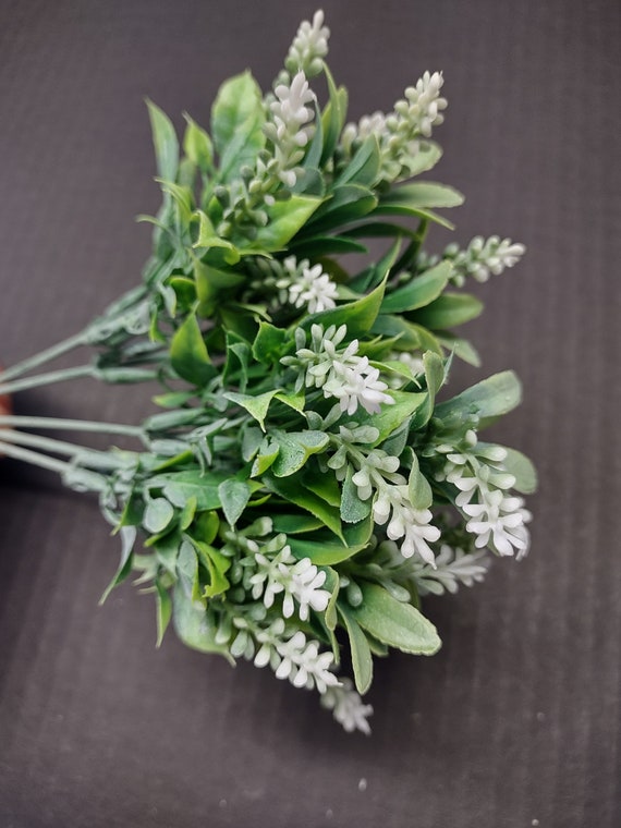 Artificial Greenery Shrubs Fake Plants Outdoor UV Resistant - Etsy