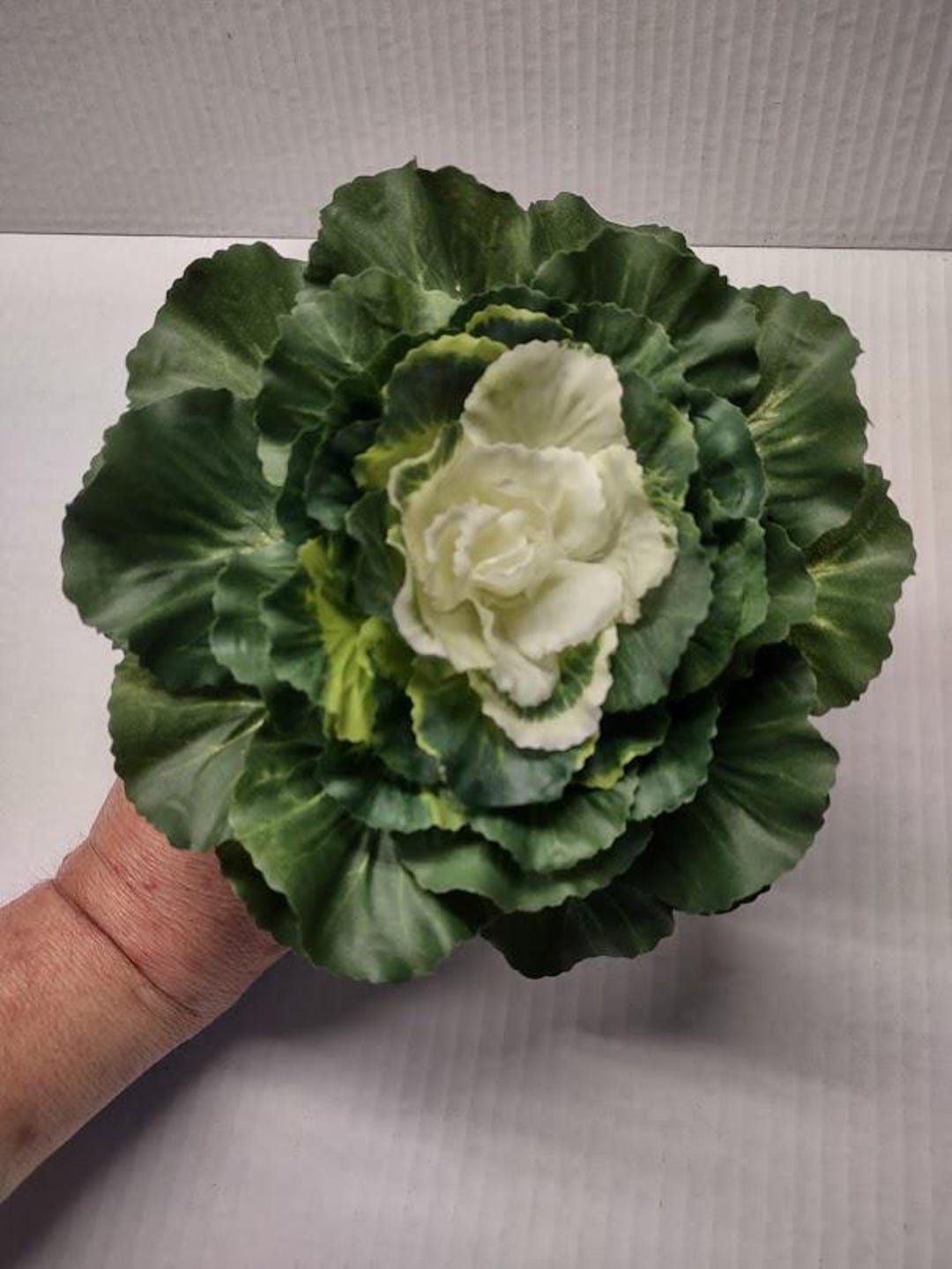 Mini Rose Artificial Decorative Cabbage. Silk Flowers - Etsy