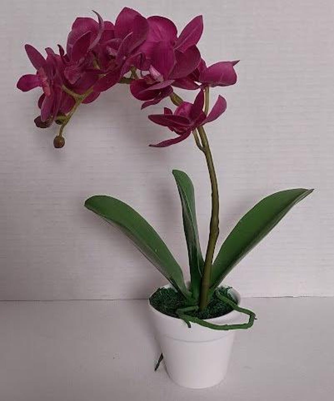 Artificial Mini Phalaenopsis Orchid PURPLE - Etsy