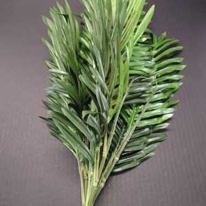 Artificial Areca Palm Bush - Etsy