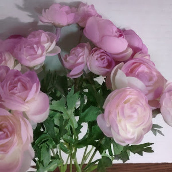 Silk Ranunculus - Etsy