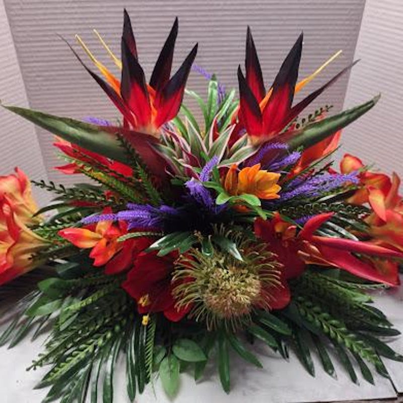 Silk Flower Table Centerpieces - Etsy